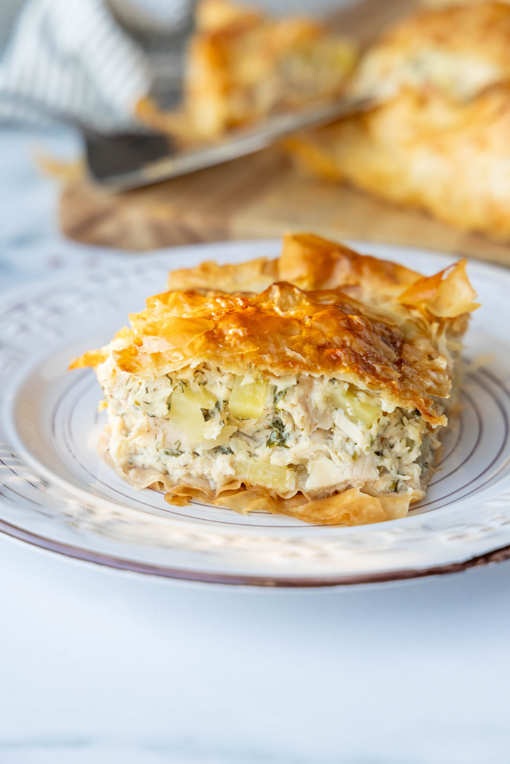 Chicken Phyllo Pie - Community Natural Foods