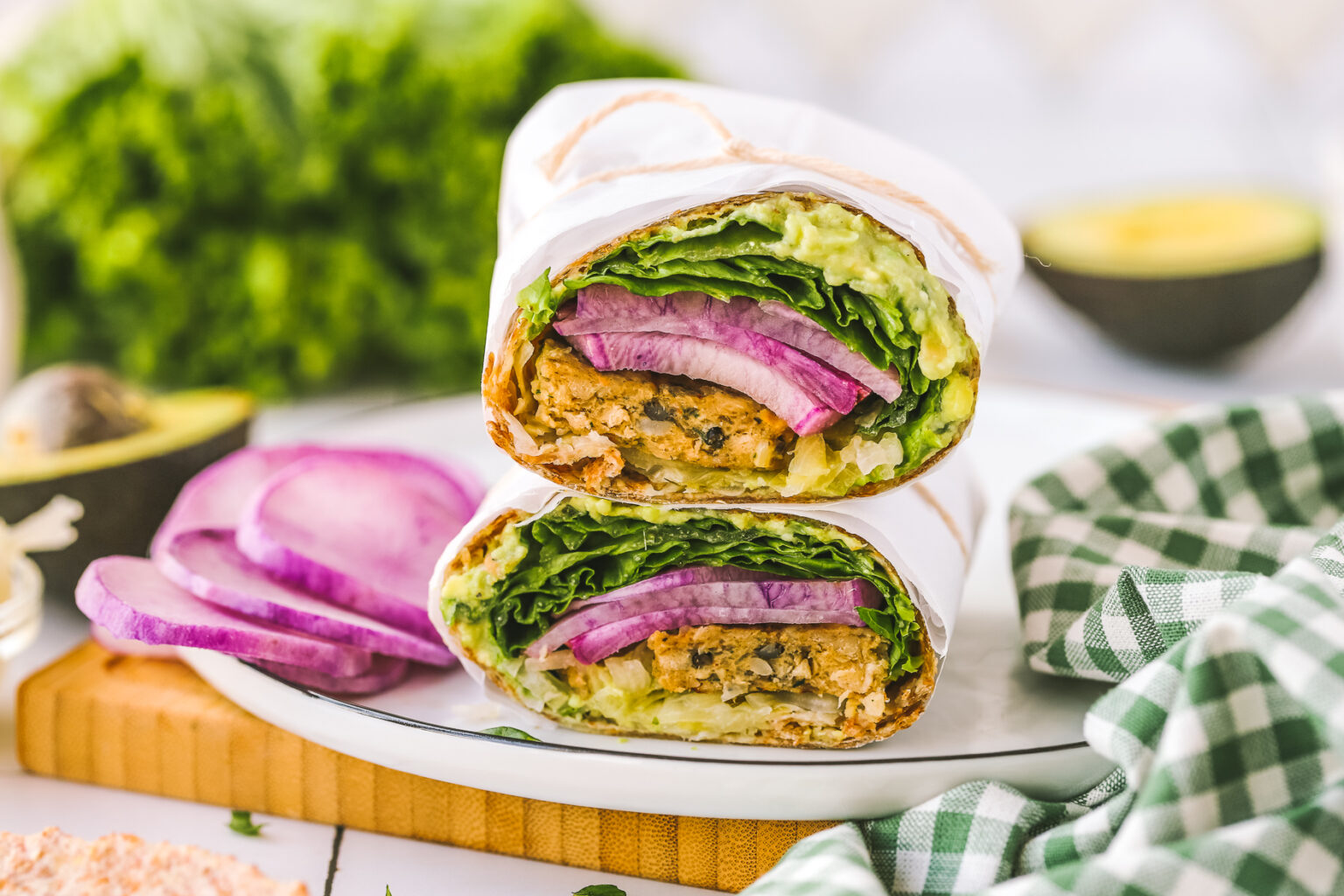 Mushroom Burger Wrap - Community Natural Foods